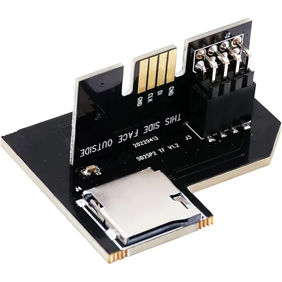 OLIVE- Areme Micro Sd Card Adapter Tf Reader For Gamecube Serial Sd2Sp2 ...