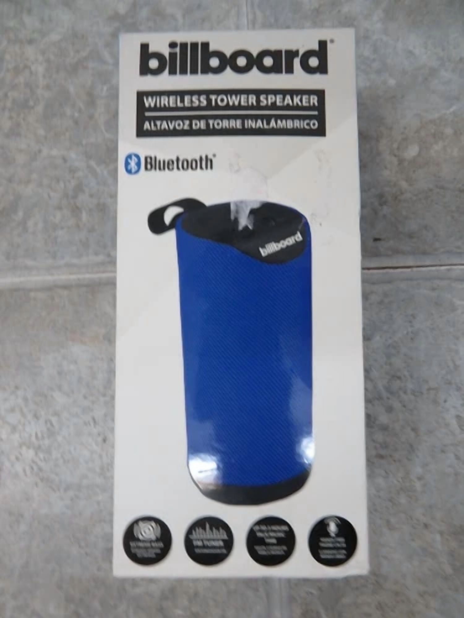 OLIVE- Billboard Wireless Bluetooth Tower Speaker Bb2431 - Blue ...