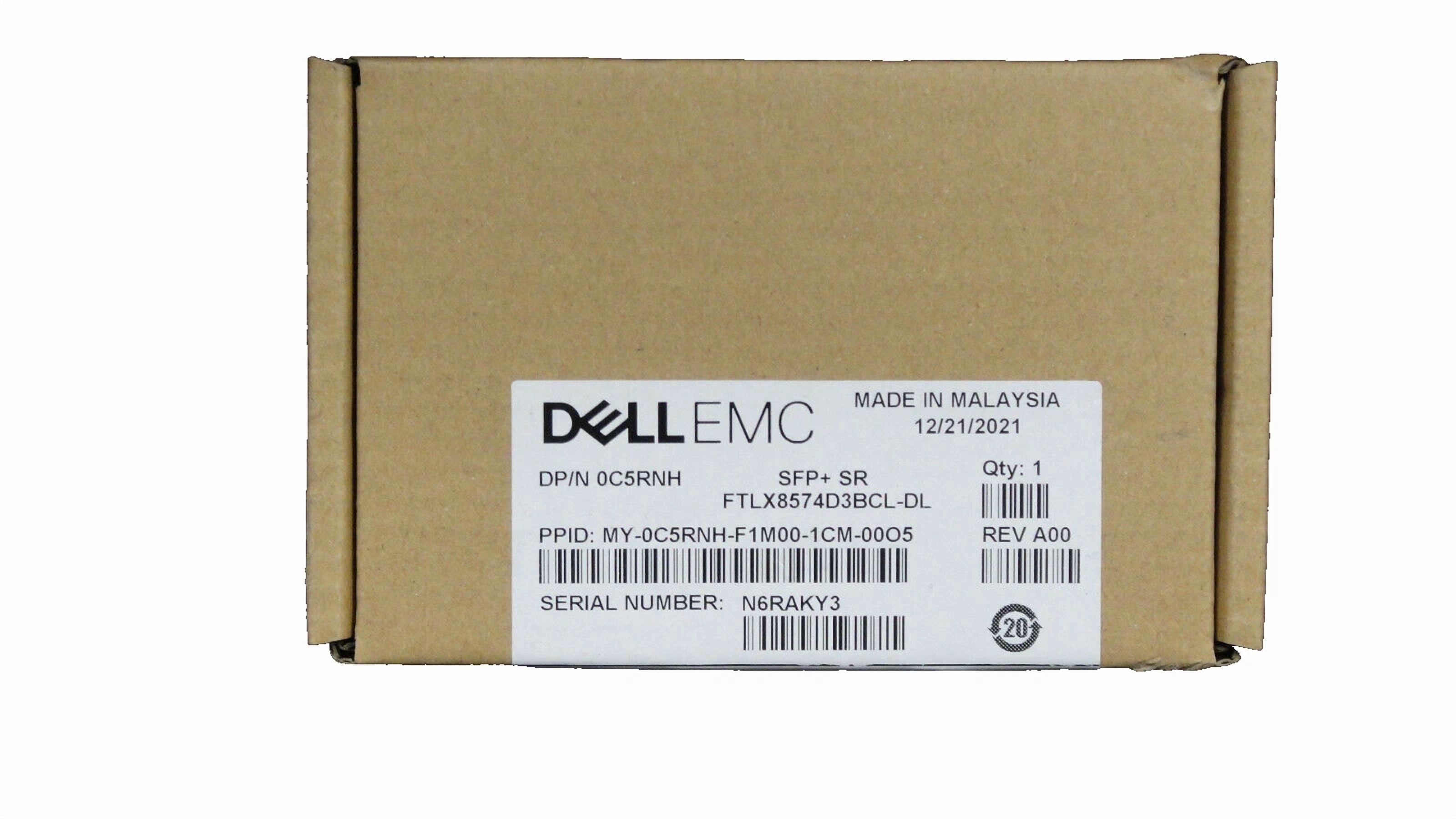OLIVE- C5Rnh Dell 10Gbase-Sr Sfp+ Optical Transceiver 0C5Rnh Afbr ...