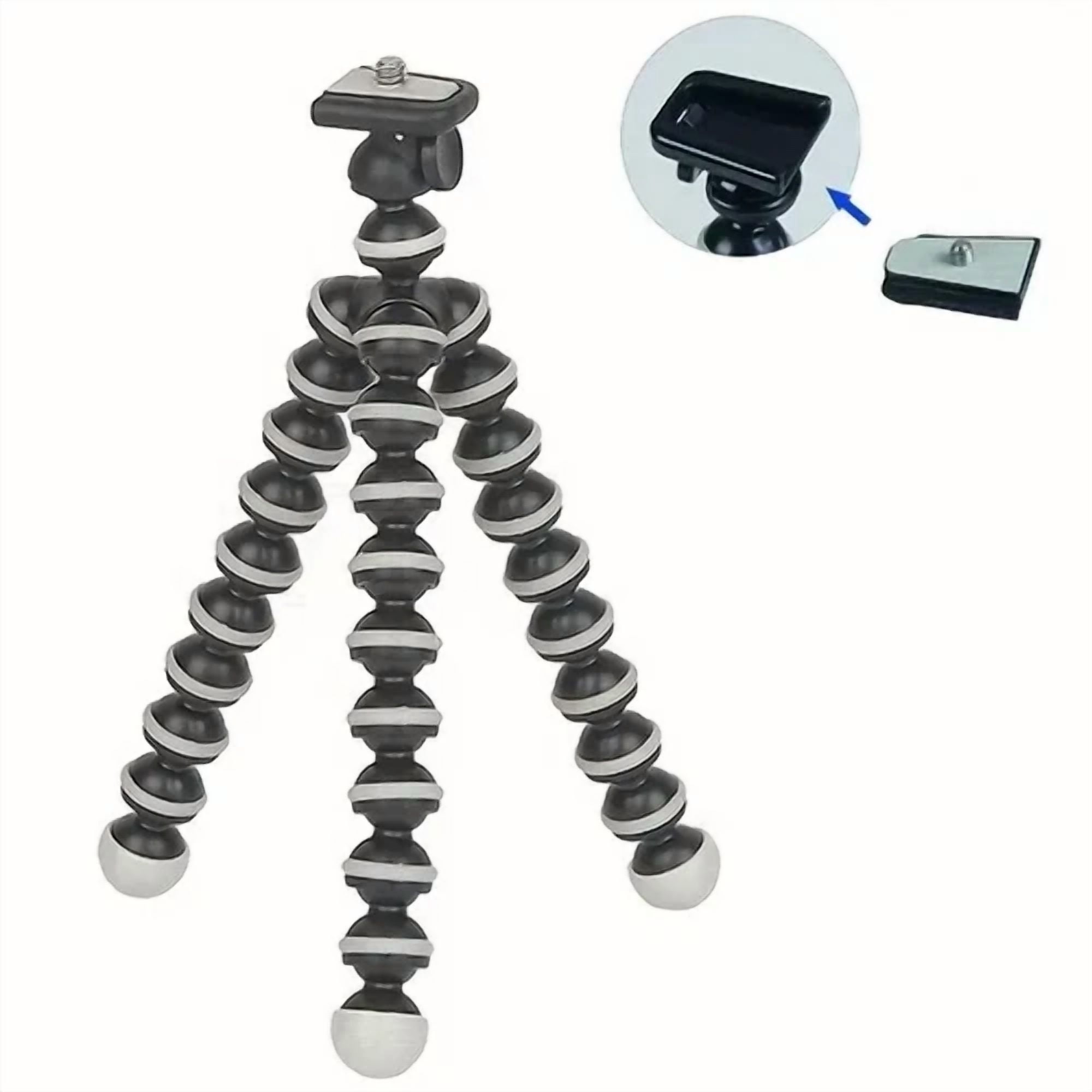 OLIVE- Camera Tripod Octopus Legs For Flexibility Gopro Iphone Android ...