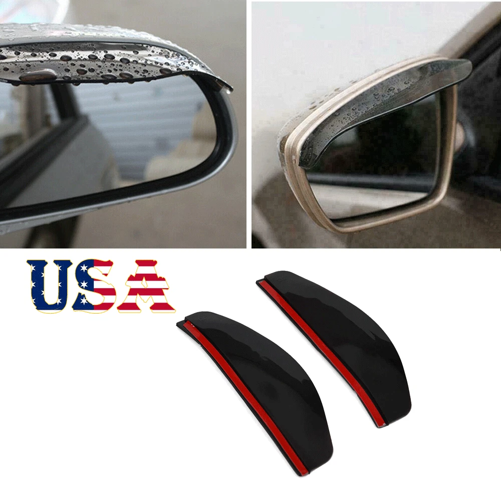 OLIVE- Car Accessories Rear View Side Mirror Rain Board Eyebrow Guard ...