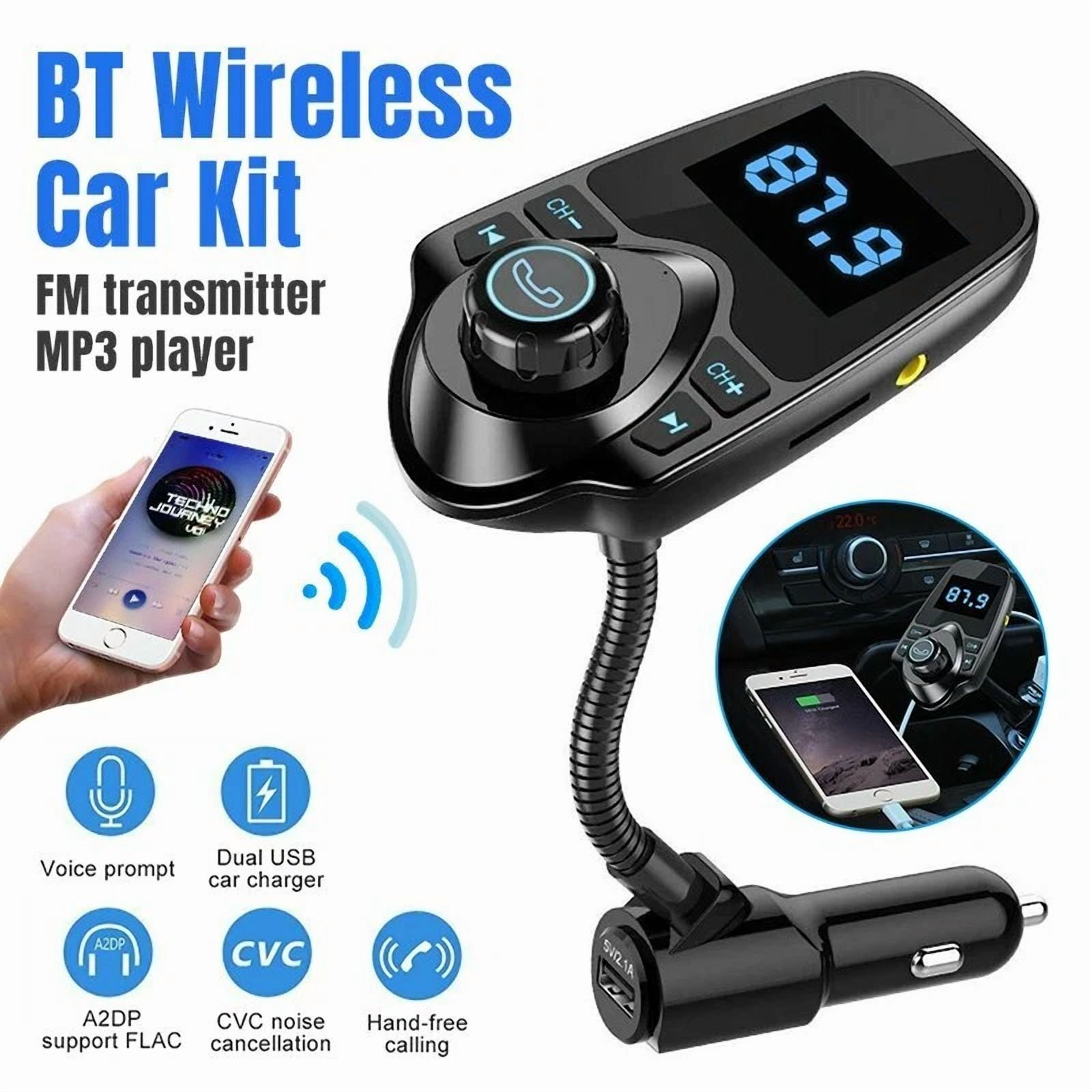 OLIVE- Car Cigar Plug Bluetooth Fm Transmitter Radio Mp3 Player Adapter ...
