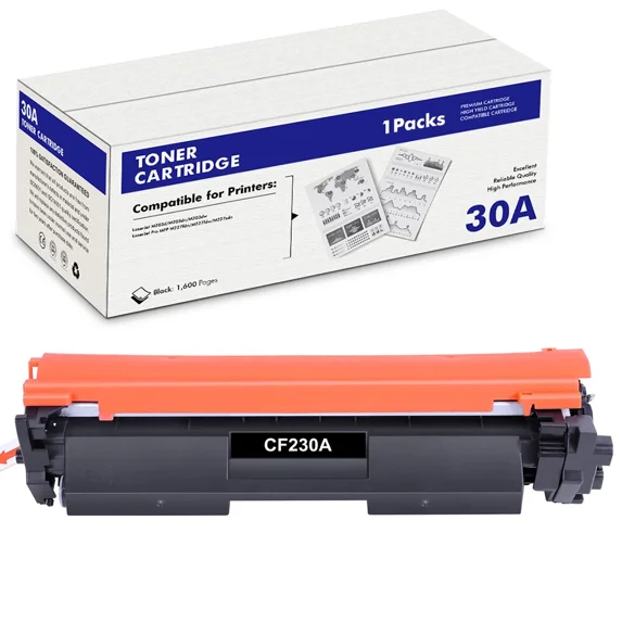 OLIVE- Cf230A Toner Cartridge Compatible For Hp 30A Laserjet Pro M203Dw M203Dn M227Fdn - Walmart.com