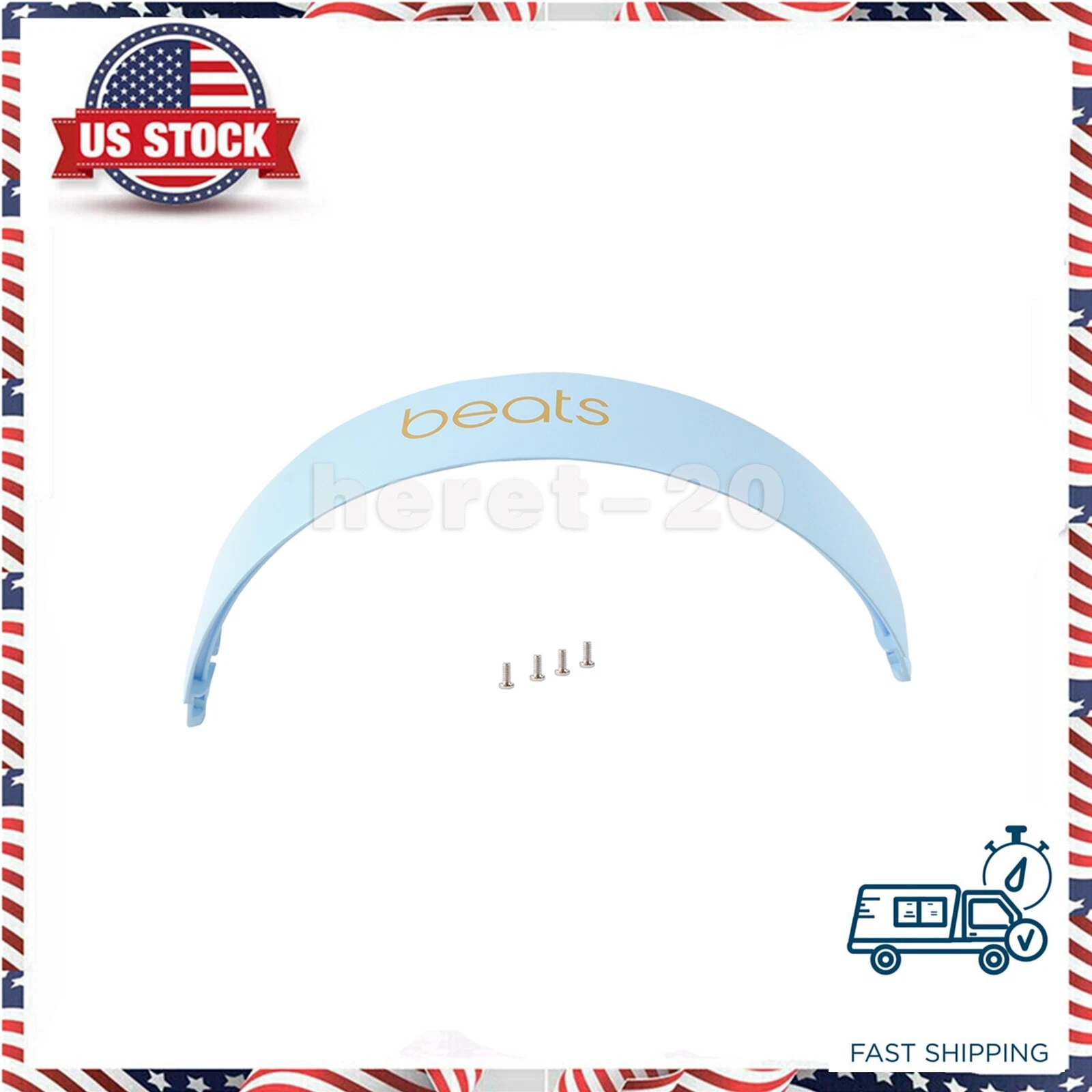 OLIVE- Crystal Blue Headband Replacement Parts For Beats Studio 3.0 ...