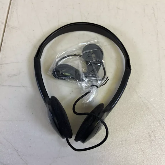 OLIVE- Cyber Acoustics Acm Stereo Headphones Acm-70B Lightweight Pc ...