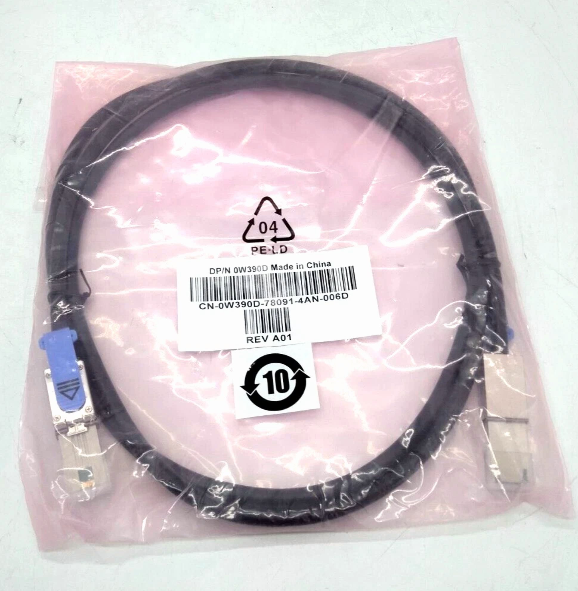 OLIVE- Dell 0W390D 2M 6Ft External Sas Sff-8088 To Sff-8088 Cable New ...