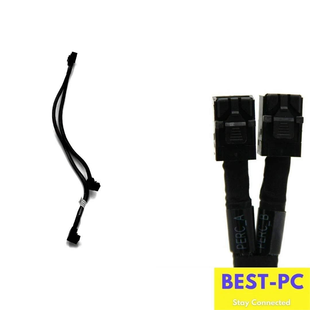 OLIVE- Dell Poweredge T330 8 Bay 3.5" H330 H730 Sas Cable P9Vfy ...