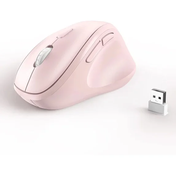 OLIVE- Ergonomic Wireless Mouse With Usb Receiver For Pc, Laptop And ...