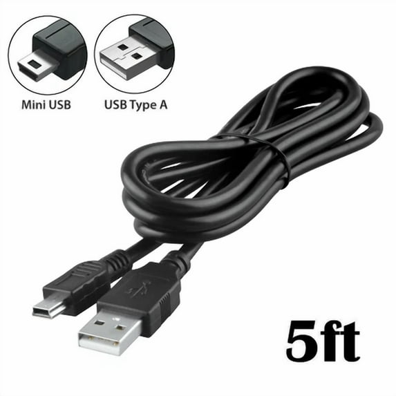 OLIVE- Fite On 5Ft Usb A Male To Mini-B Cable Notebook Pc Laptop Data ...