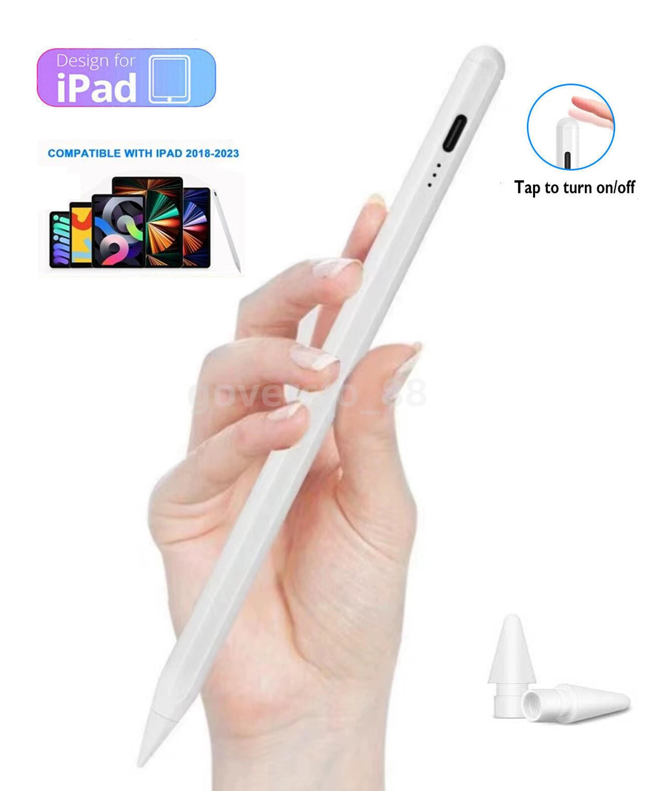 OLIVE- For Apple Pencil 1St Generation Pen Stylus For Ipad 6Th 7Th 8Th ...