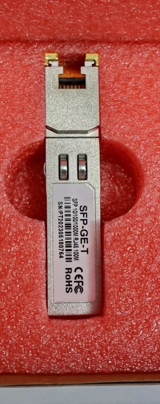 OLIVE- For Cisco, Ubiquiti 1Gb Sfp To Rj45 Transceiver 1000Base-T ...