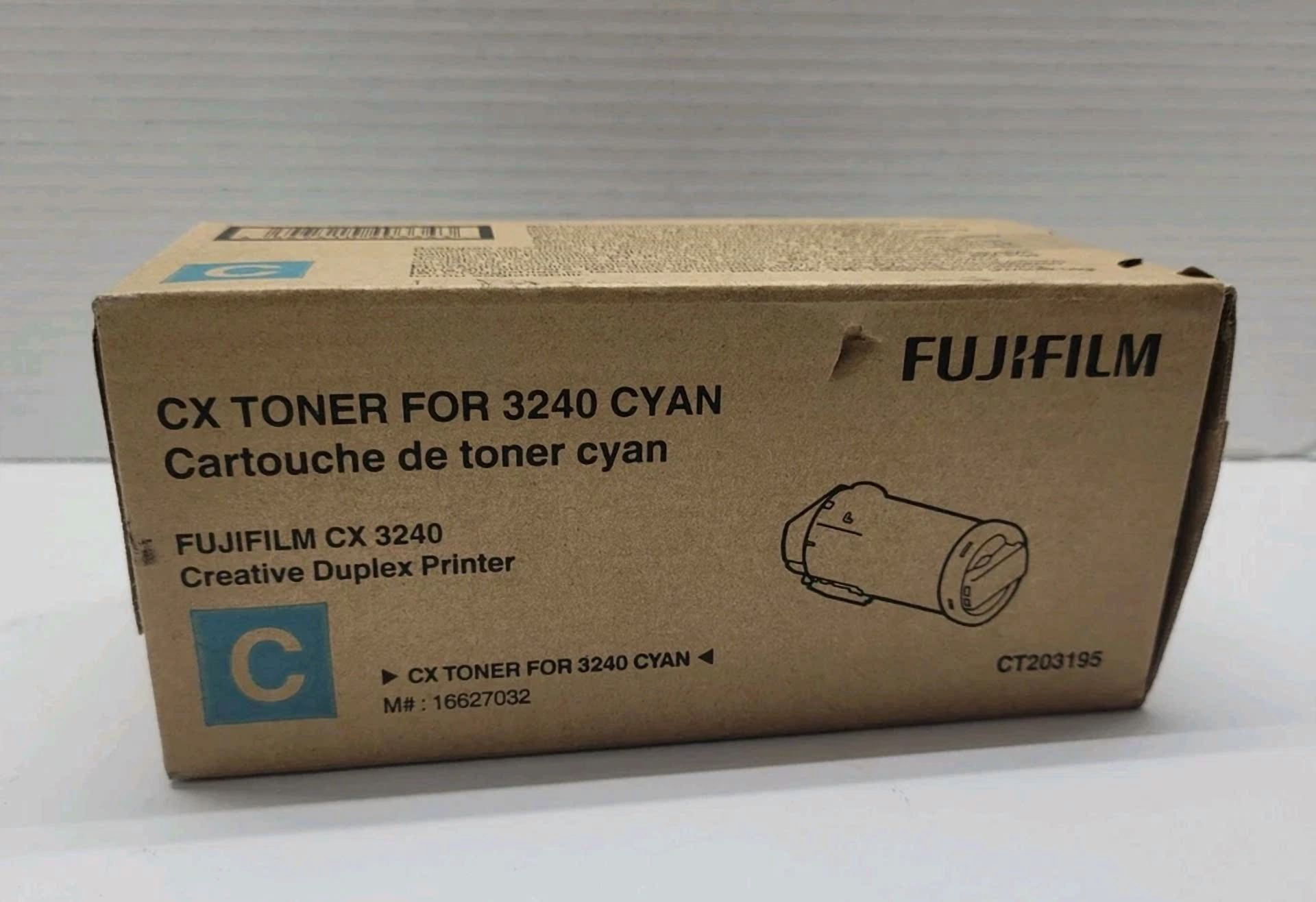 OLIVE- Fujifilm Cx Ct203195 Cyan Toner Genuine Oem For 3240 Duplex ...