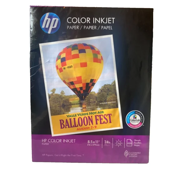 OLIVE- Hp Color Printer Paper Colorprinting 8.5 X 11 Letter, 96 Bright ...