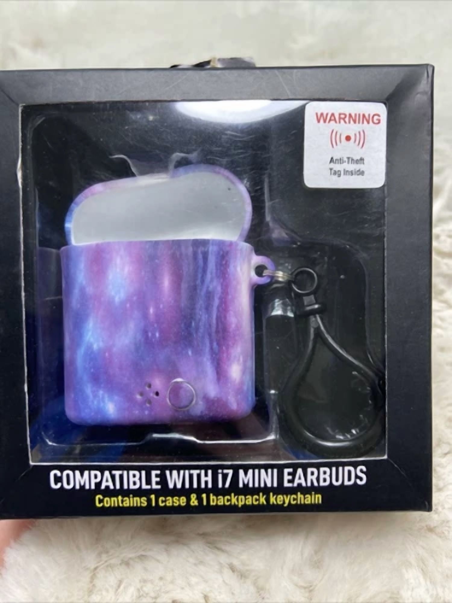 OLIVE- I7 Mini Earbuds Case And Backpack Keychain - Walmart.com