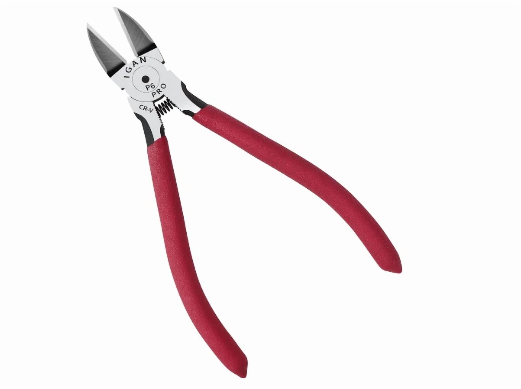 OLIVE- Igan-P6 6-Inch Ultra Sharp & Powerful Side Cutter Clippers With ...