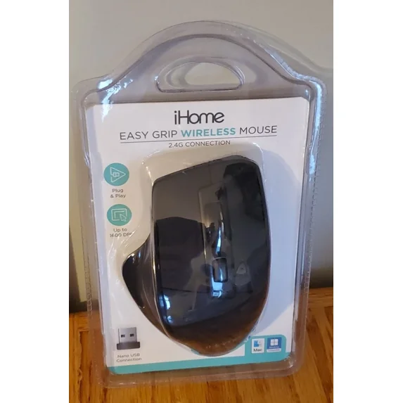 OLIVE- Ihome Easy Grip Wireless Mouse For Mac & Pc Windows - Walmart.com