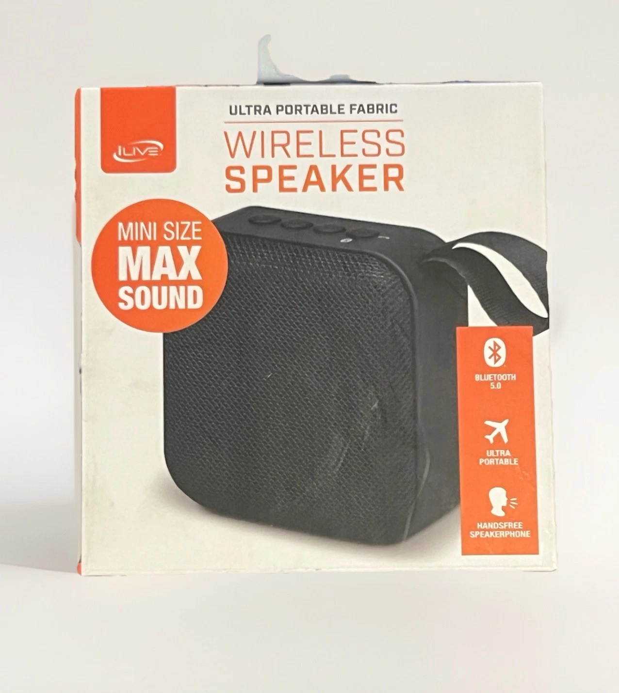 OLIVE- Ilive - Portable Bluetooth Mini 3X3 Inch Speaker - Black *New ...