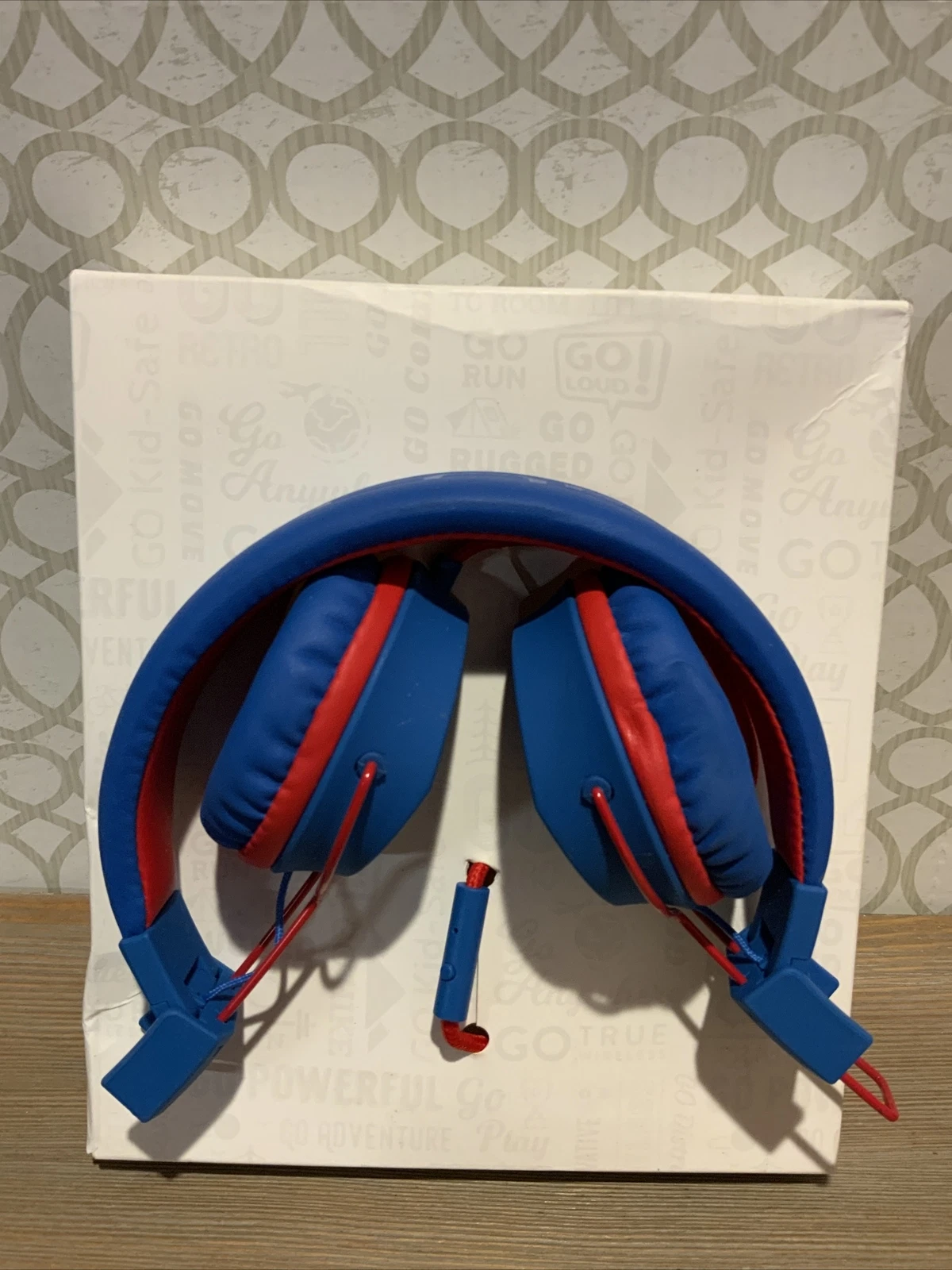 OLIVE- ?? Jbuddies Studio Wired Kids Headphones -Blue/Red??As Shown, No ...