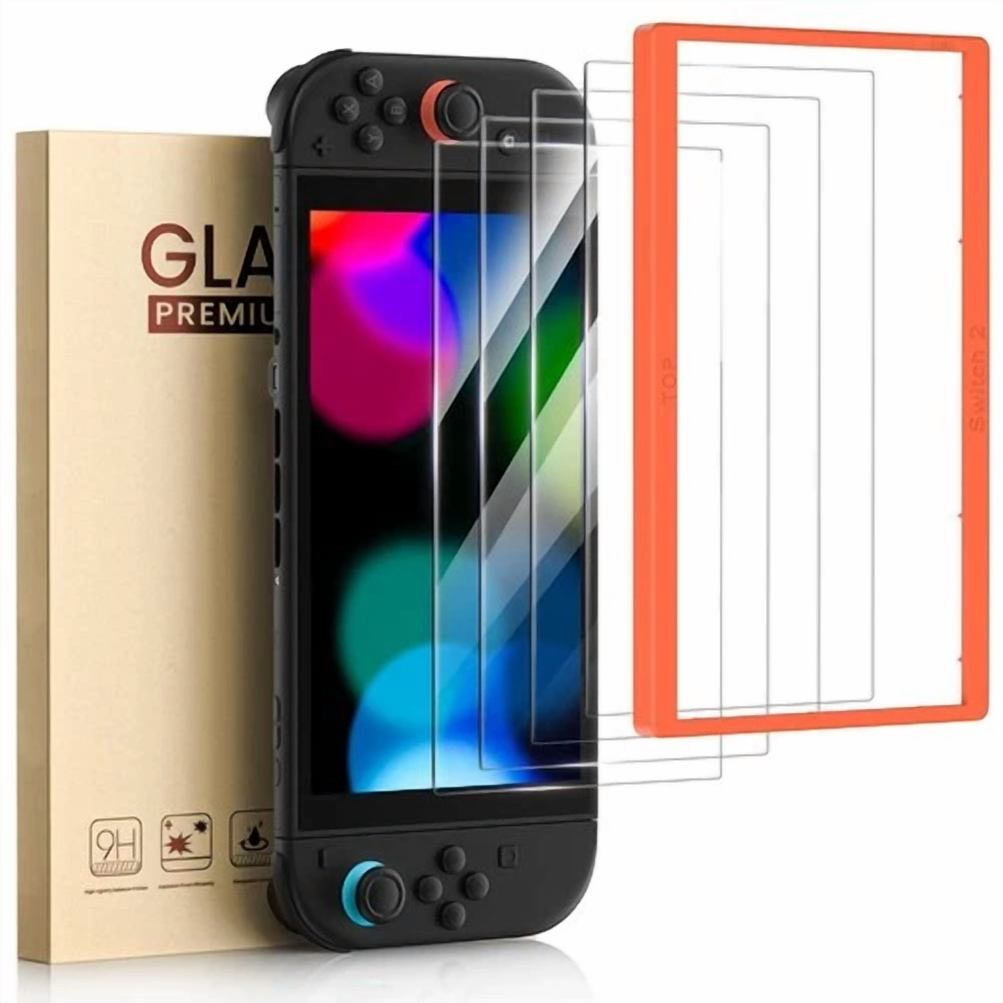 OLIVE- Jdhdl 4 Pack Screen Protector For Nintendo Switch 2 With ...