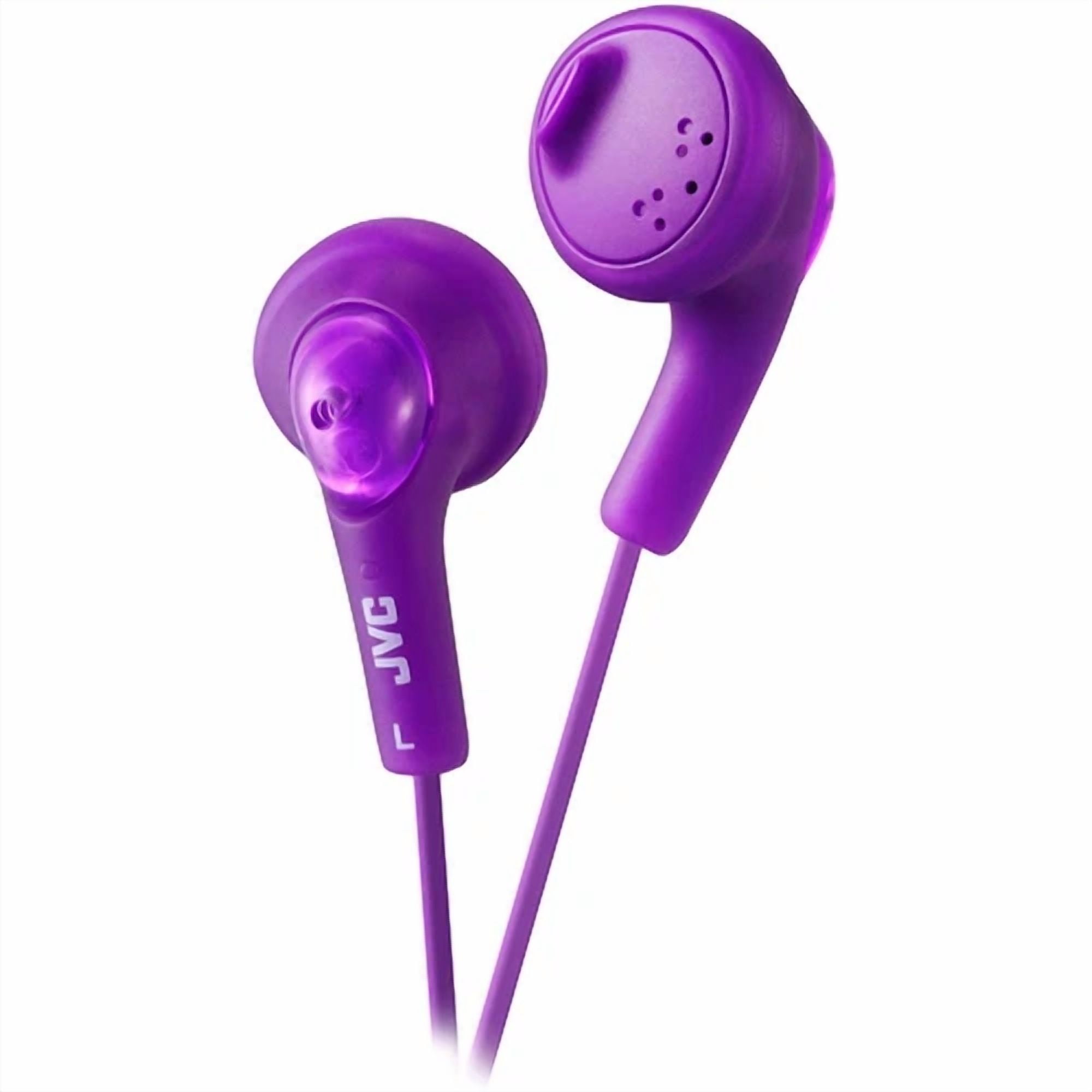 OLIVE- Jvc Haf160V Gumy Earbuds (Violet) Jvchaf160V - Walmart.com