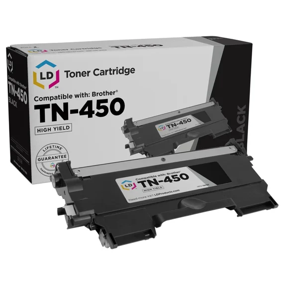 OLIVE- Ld Compatible Toner Cartridge Replacement For Brother Tn450 High ...