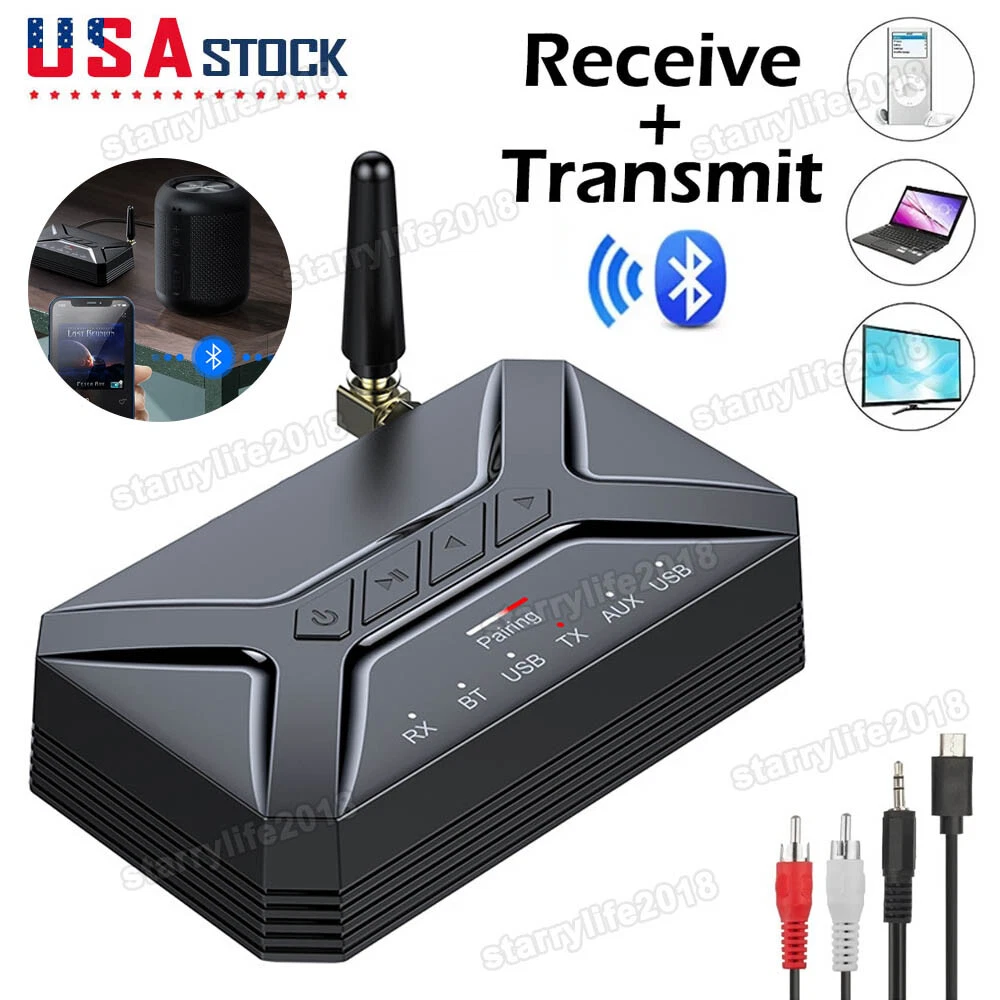 OLIVE- Long Range Bluetooth 5.0 Transmitter Receivers Tv Home Car ...
