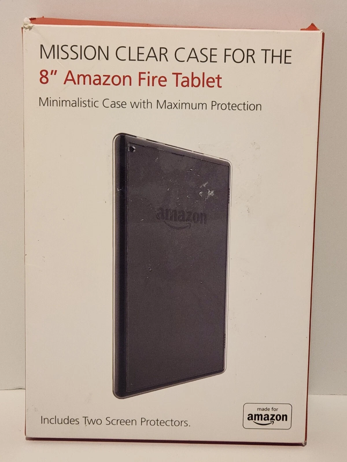 OLIVE- Mission Clear Case For 8” Amazon Fire Tablet Mc62 Minimalisric ...