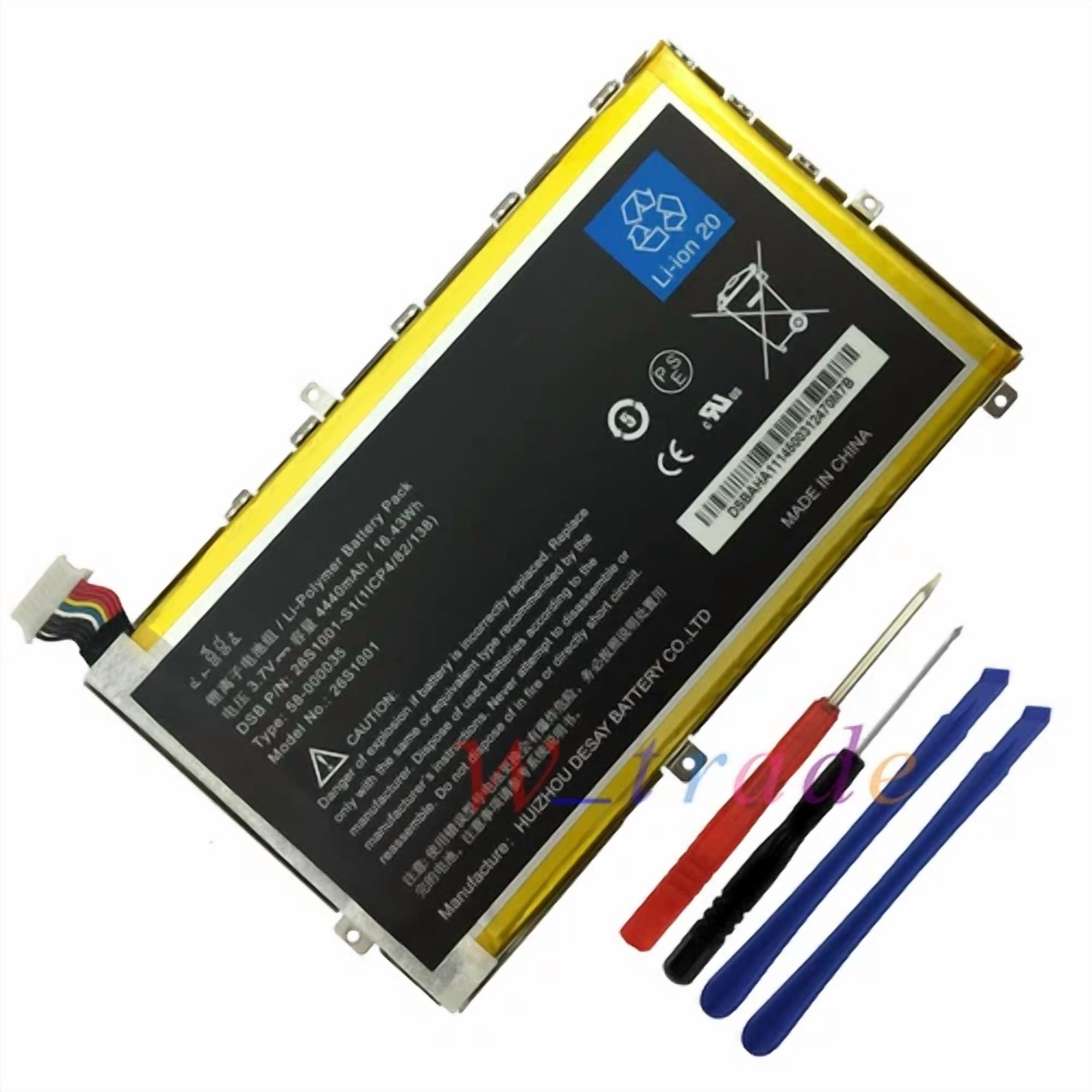 OLIVE- New Battery 26S1001 58-000035 For Amazon Kindle Fire Hd 7 ...