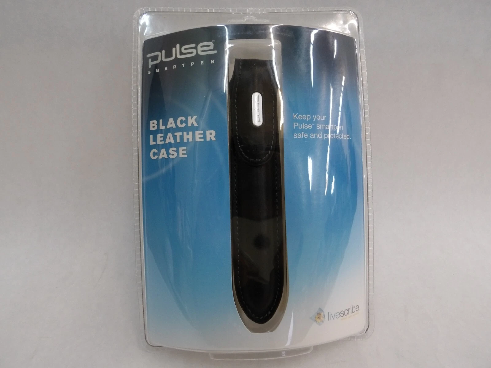 OLIVE- New In Pkg Livescribe Pulse Smartpen Black Leather Case Aaa ...