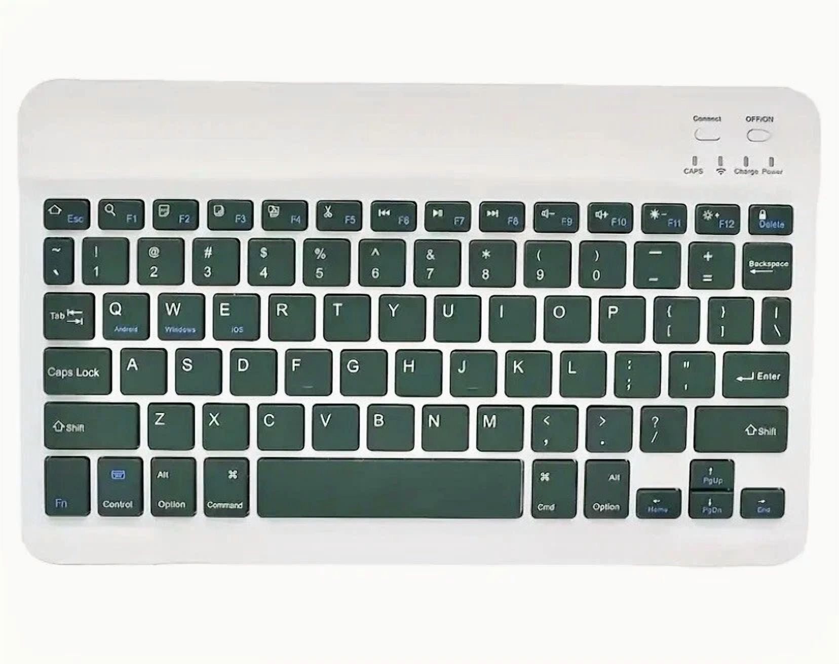OLIVE- New! Wireless Bluetooth Deep Green Keys Ultra Slim Sleek ...