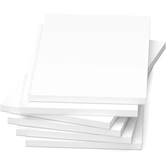 OLIVE- Note Pads 4X6, 6 Pack Mini Blank Notepad Small 4 X 6 Inch, White ...