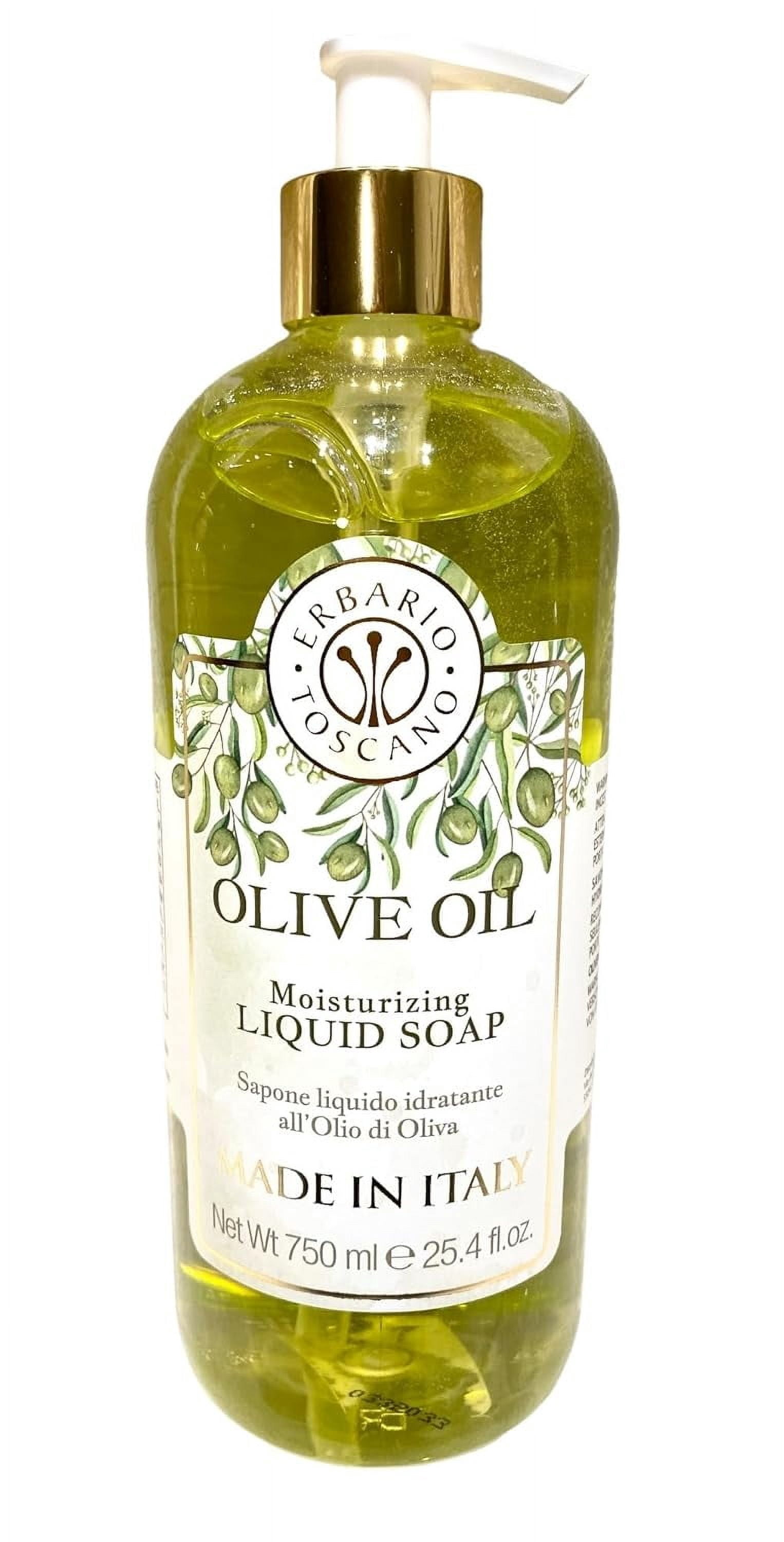 OLIVE OIL Moisturizing Liquid Soap, Made in ITALY 25.4 oz - Walmart.com