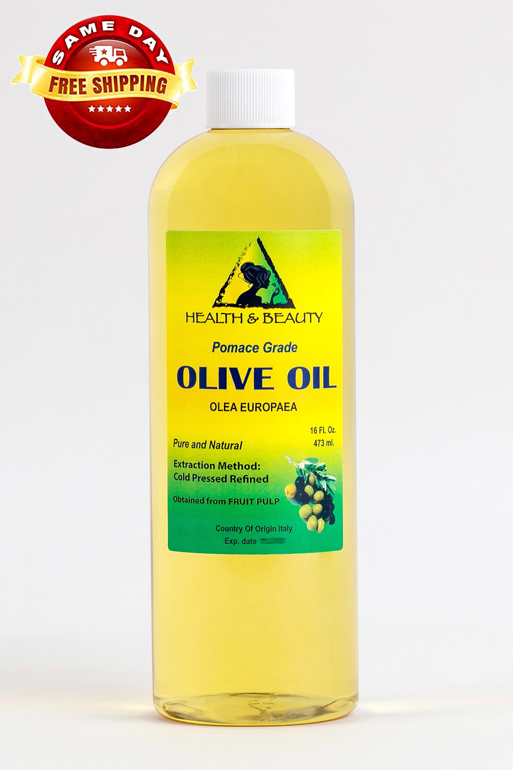 OLIVE OIL POMACE GRADE ORGANIC COLD PRESSED PREMIUM FRESH 100% PURE 48 ...