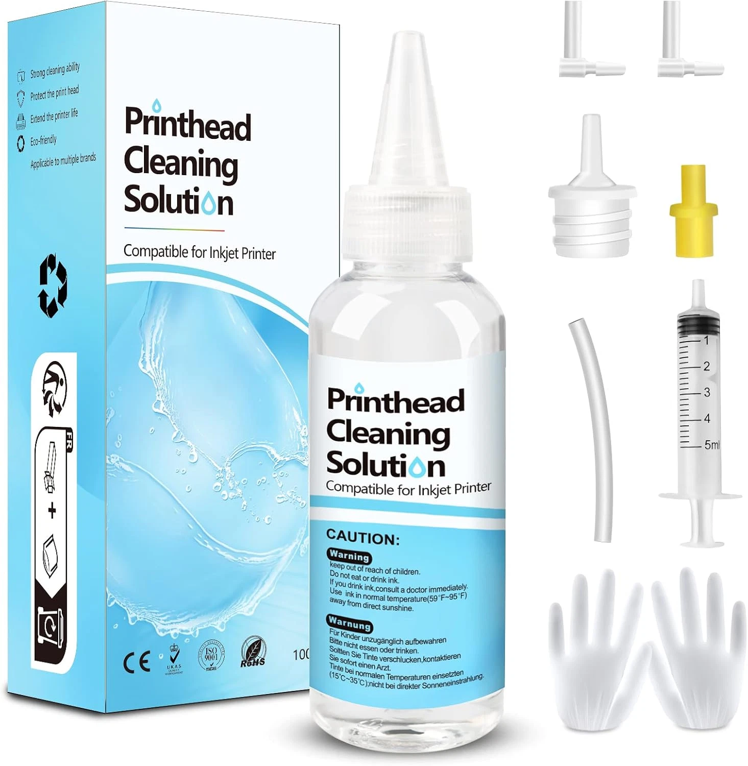 OLIVE- Printhead Cleaning Kit Inkjet Printers, Printer Cleaning Kit For ...