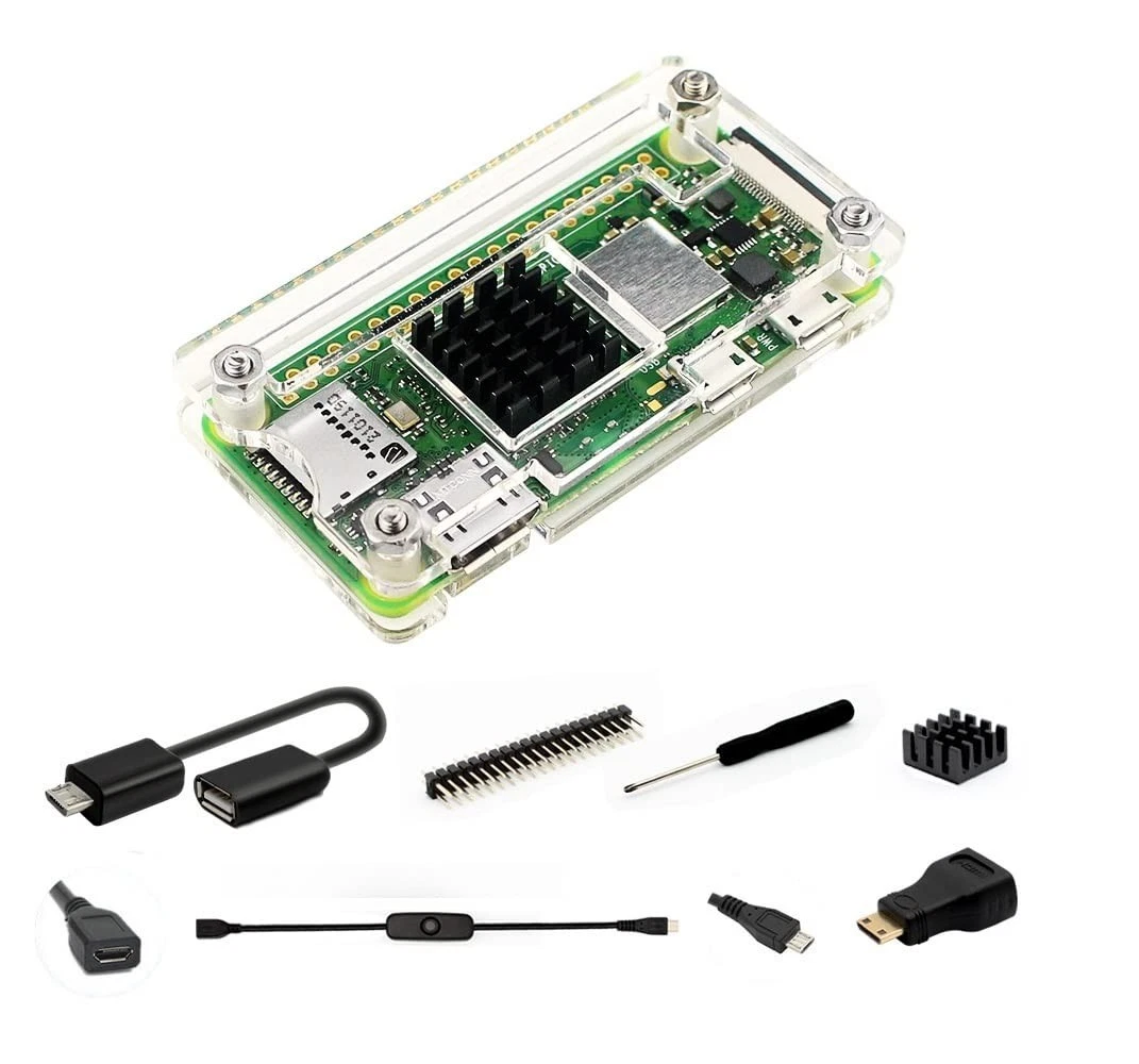 OLIVE- Raspberry Pi Zero 2 W Case Kit With Raspberry Pi Zero 2 W Case ...