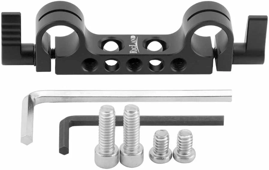 OLIVE- Rigland 15Mm Rod Clamp Super Lightweight Rail Clamp With 1/4"-20 ...