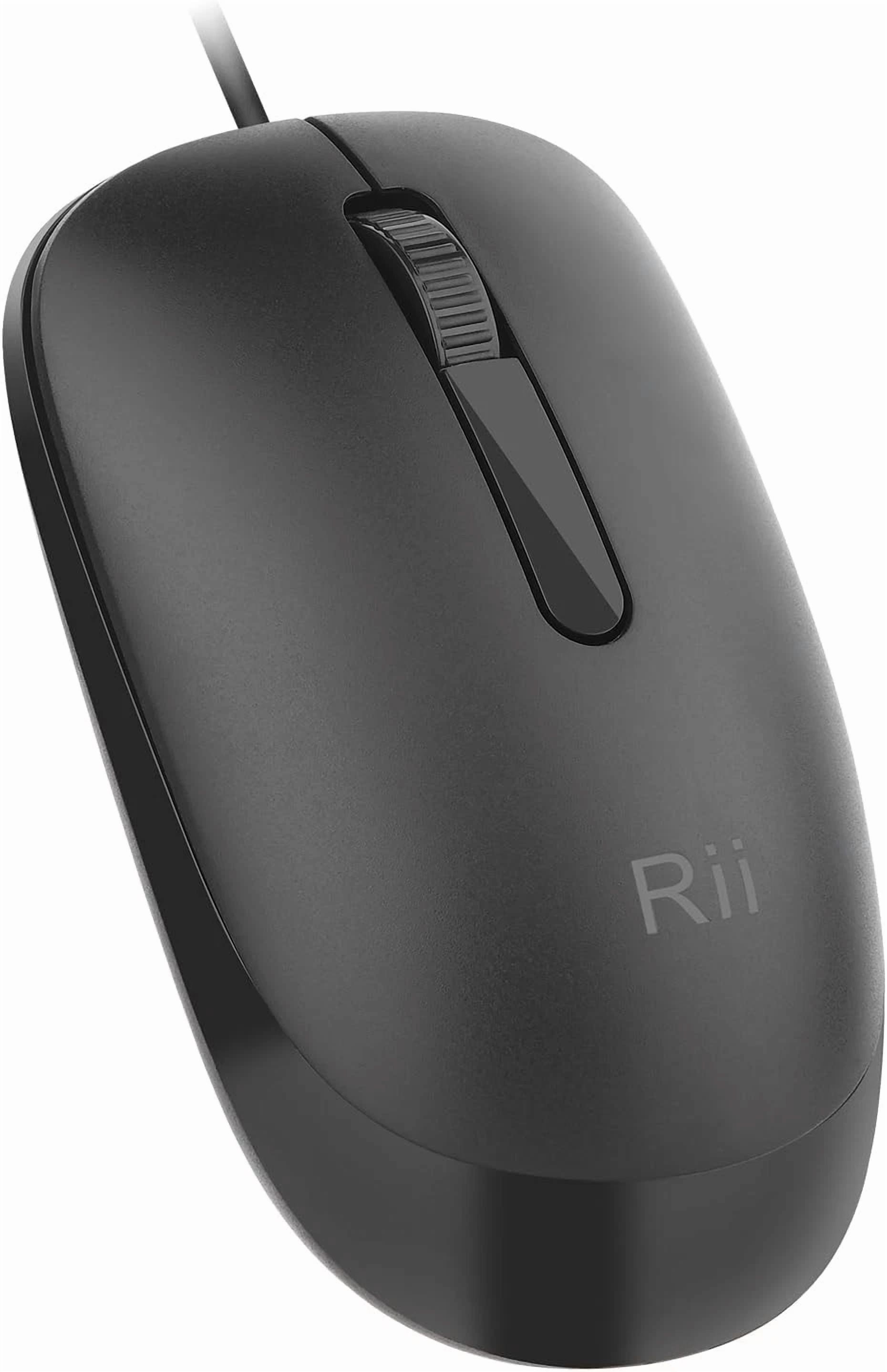 OLIVE- Rii Wired Mouse, Usb Computer Mouse For Home And Office, 3 ...