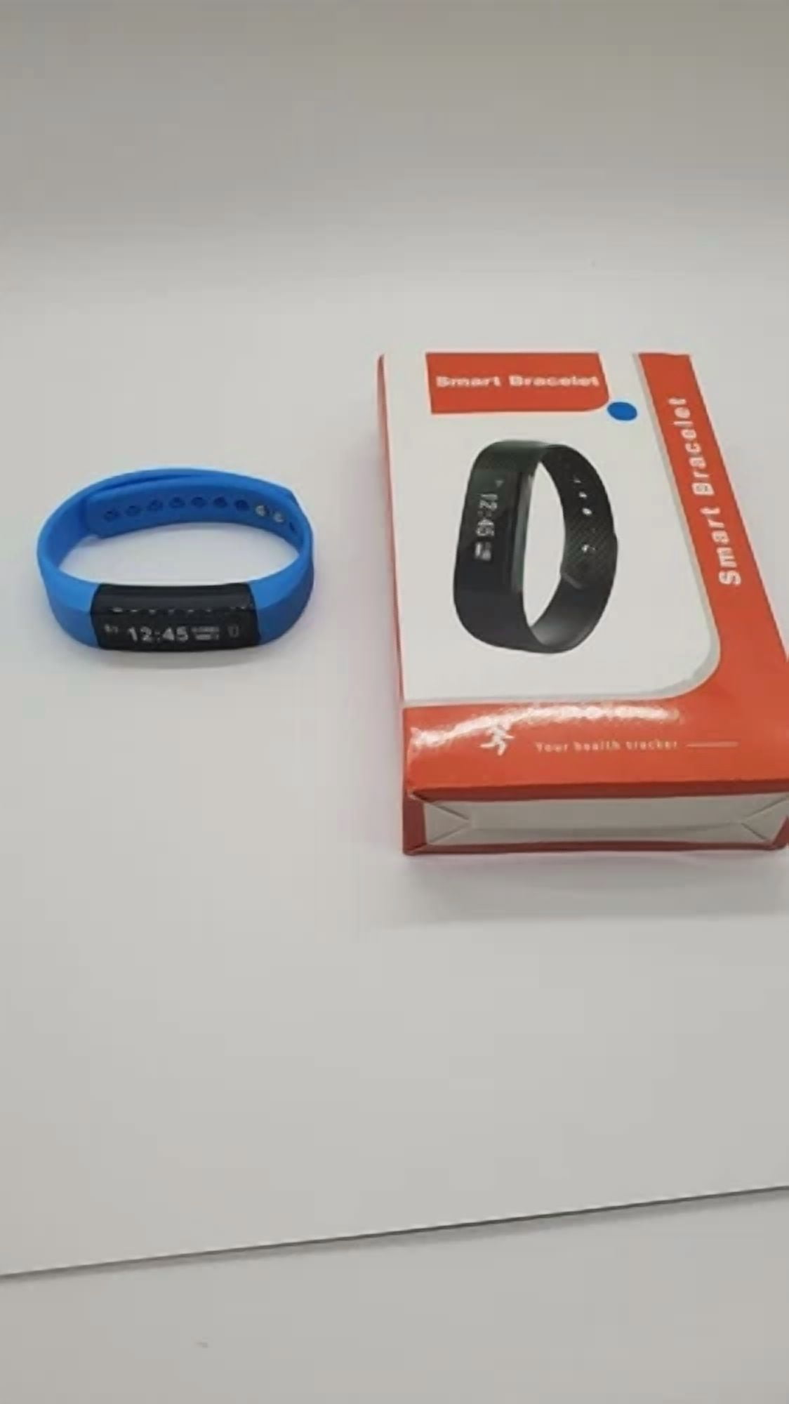 OLIVE- Smart Bracelet - Health Tracker - Blue - - Walmart.com