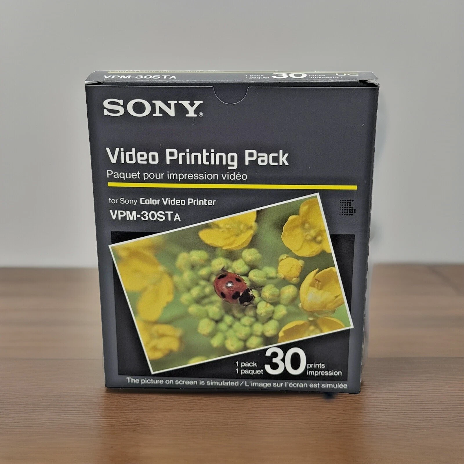 OLIVE- Sony Video Printing Pack Vpm-30Sta Paper And Ink 30 Prints Japan ...