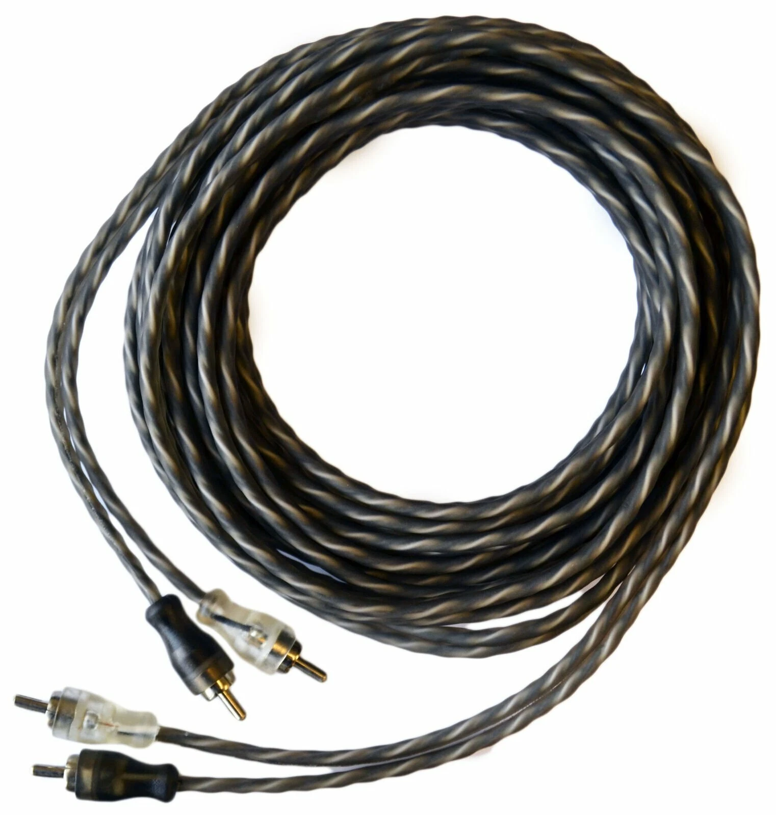 OLIVE- Soundbox Connected Premium 18 Ft. Twisted Pair Rca Cable ...