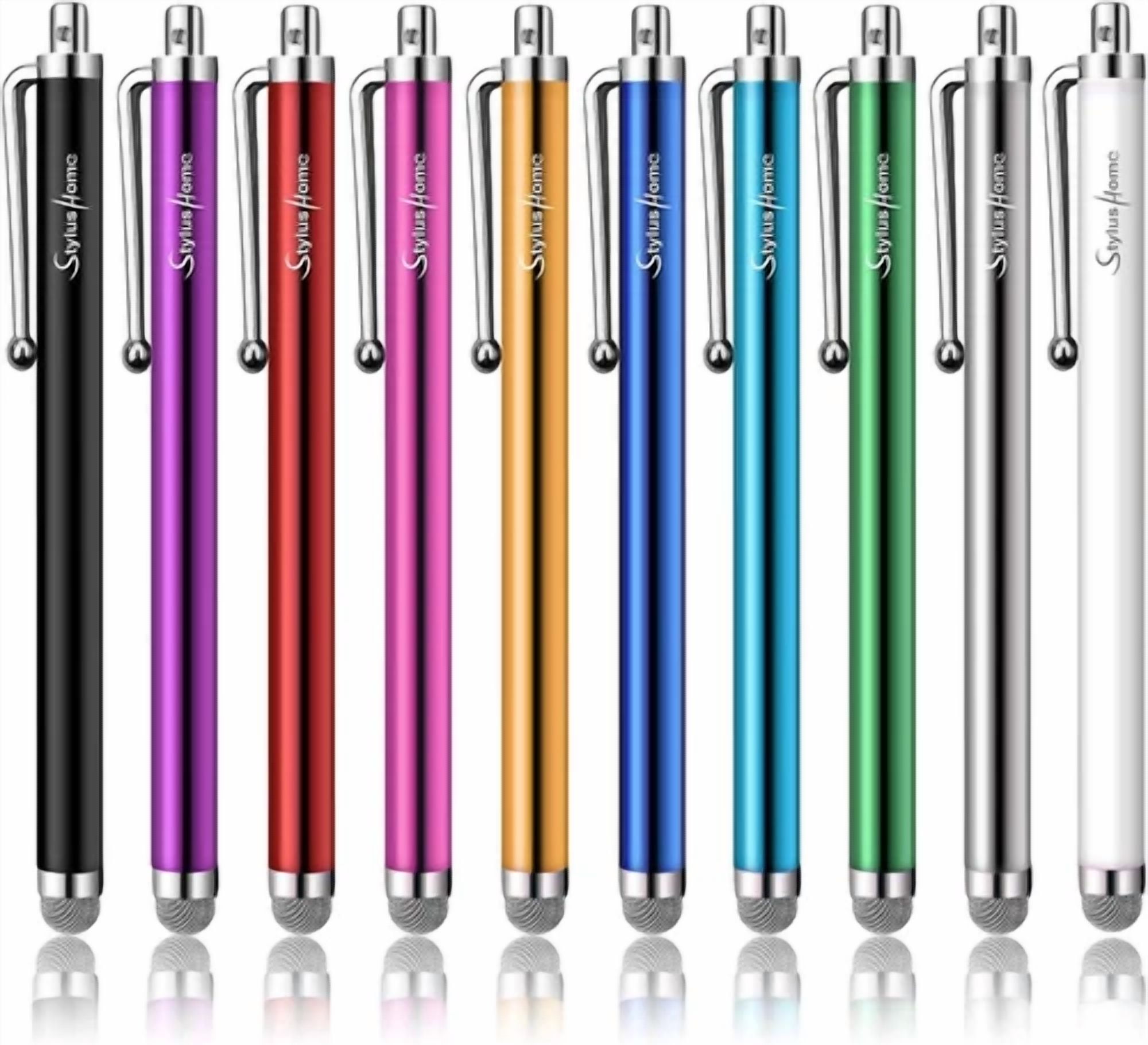 OLIVE- Stylus Pens For Touch Screens, 10 Pack Mesh Fiber Tip Stylus ...
