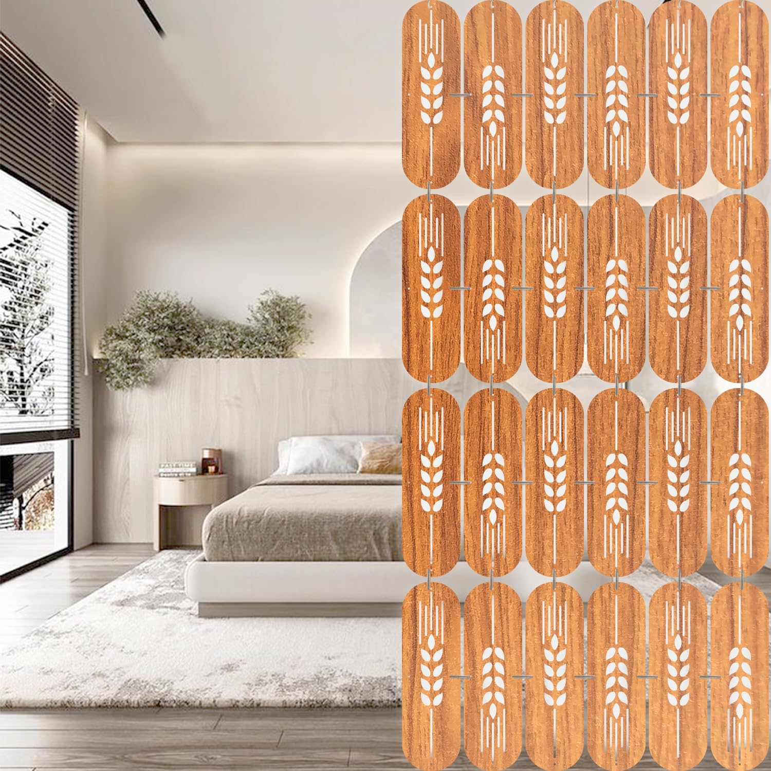 OLIVE TREE Room Partitions Hanging Room DIY Divider Panel Modern ...