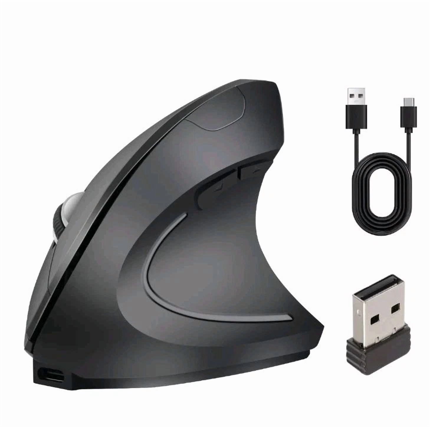 OLIVE- Tecknet Ergonomic Mouse 4800 Dpi Wireless Vertical Mouse With 6 ...
