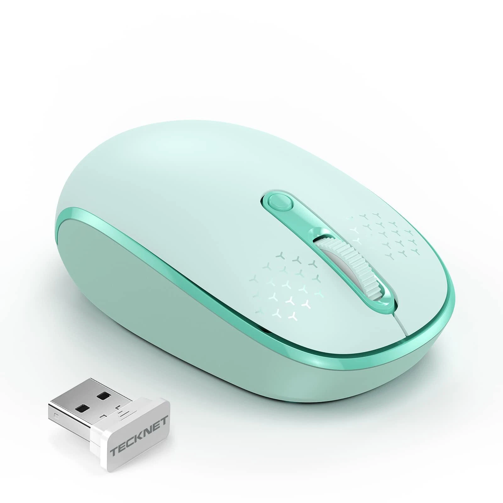 OLIVE- Tecknet Wireless Mouse For Laptop 2.4G Quiet Computer Mouse With ...