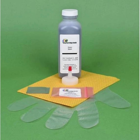 OLIVE- Toner Refill Kit W/Chip For Hp Pro Mfp M521Dn M521Dw M521Dx ...