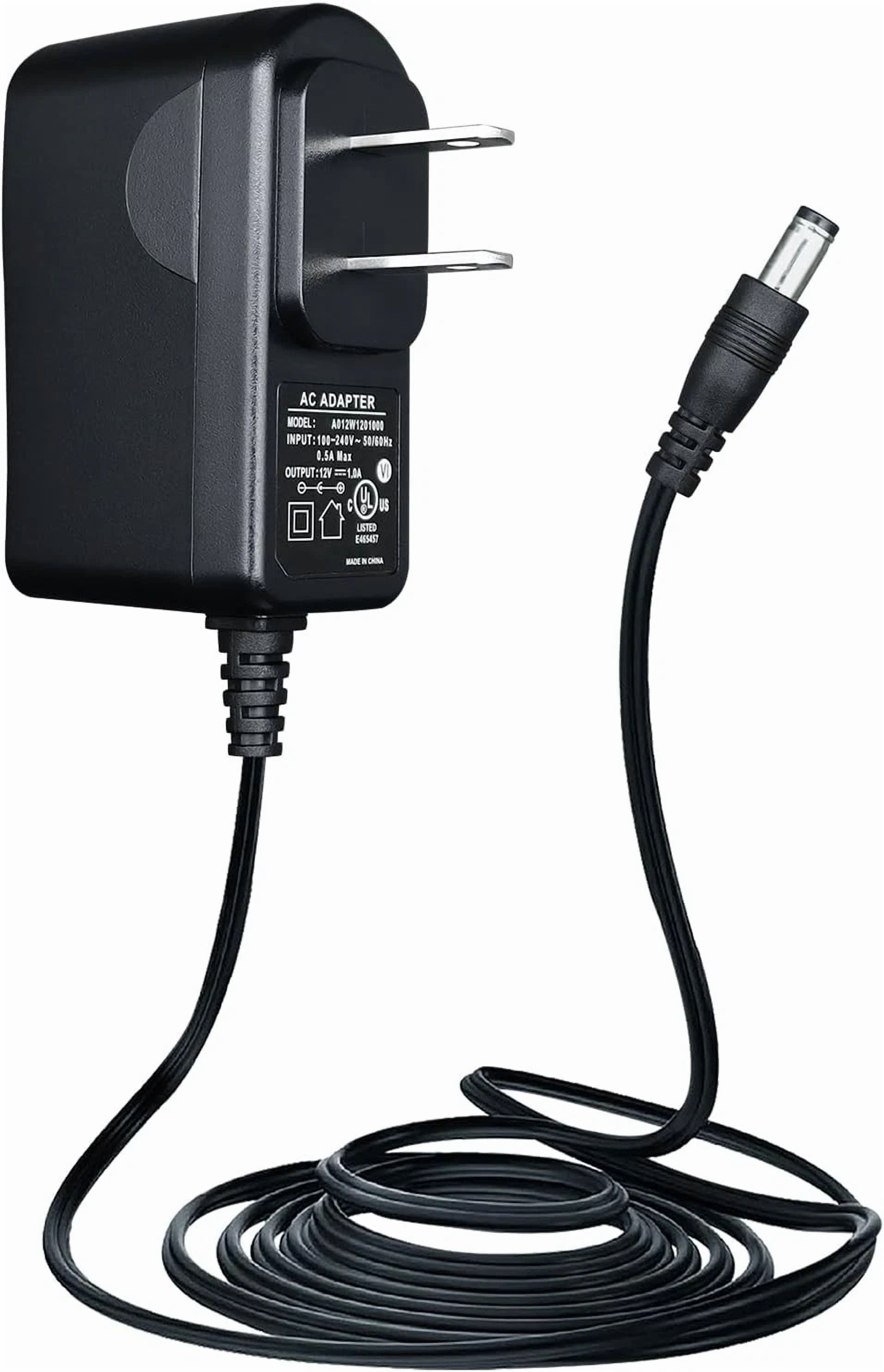 OLIVE- Ul Listed 12V 1A 10Ft Power Supply Adapter, Regulated 12Volts ...