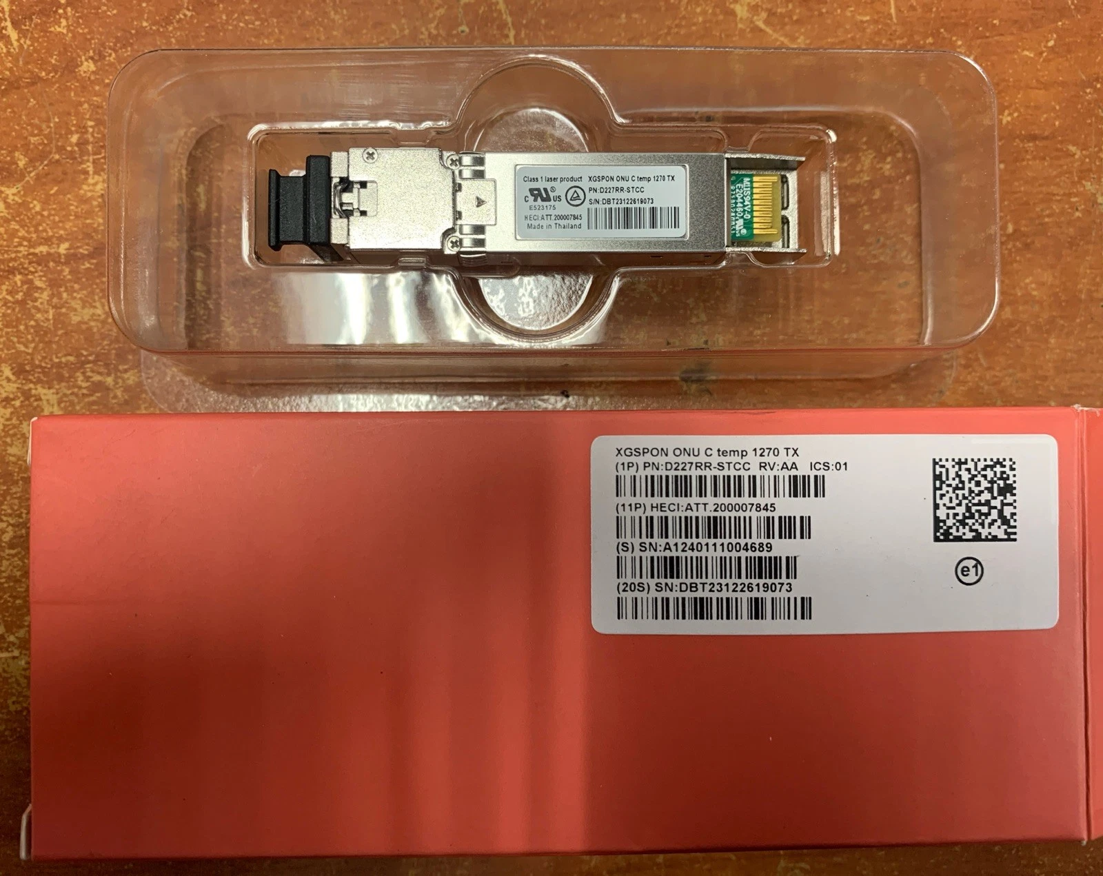 OLIVE- Universal Xgspon Onu C Temp 1270 Tx 10Gbase Optical Transceiver ...