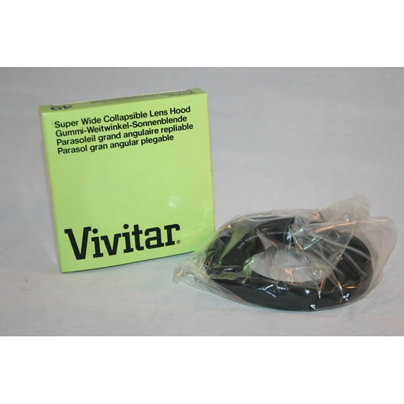OLIVE- Vivitar Super Wide Collapsible Lens Hood 49Mm Made In Japan With ...