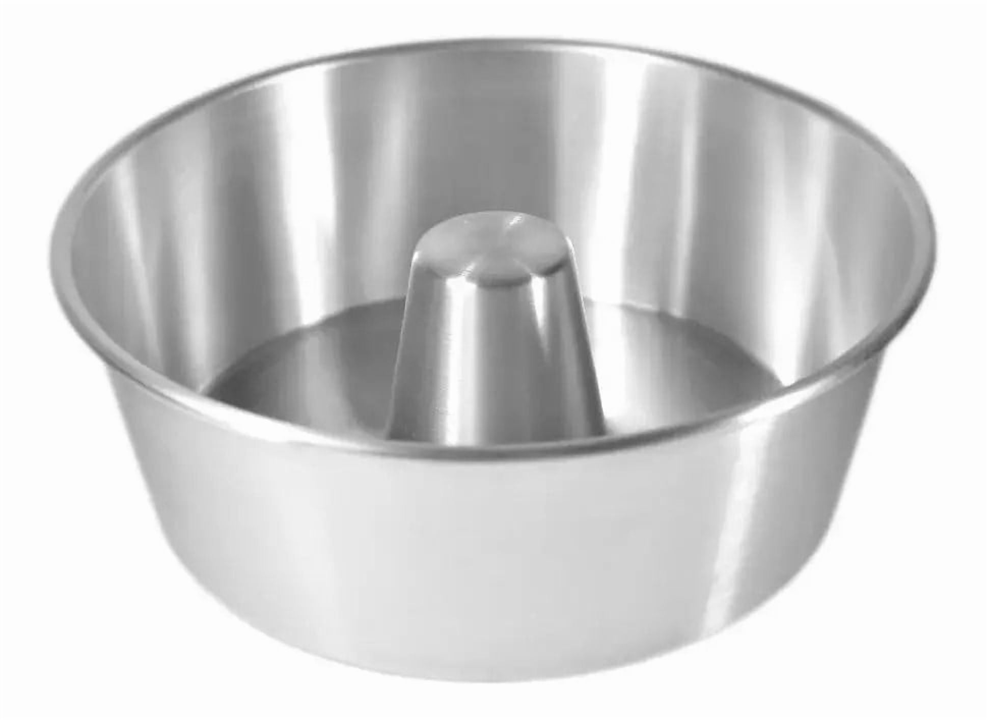 OLIVEIRA 8.5 Inch Aluminum Cake Pan, Round Baking Tube for Pound Cakes ...