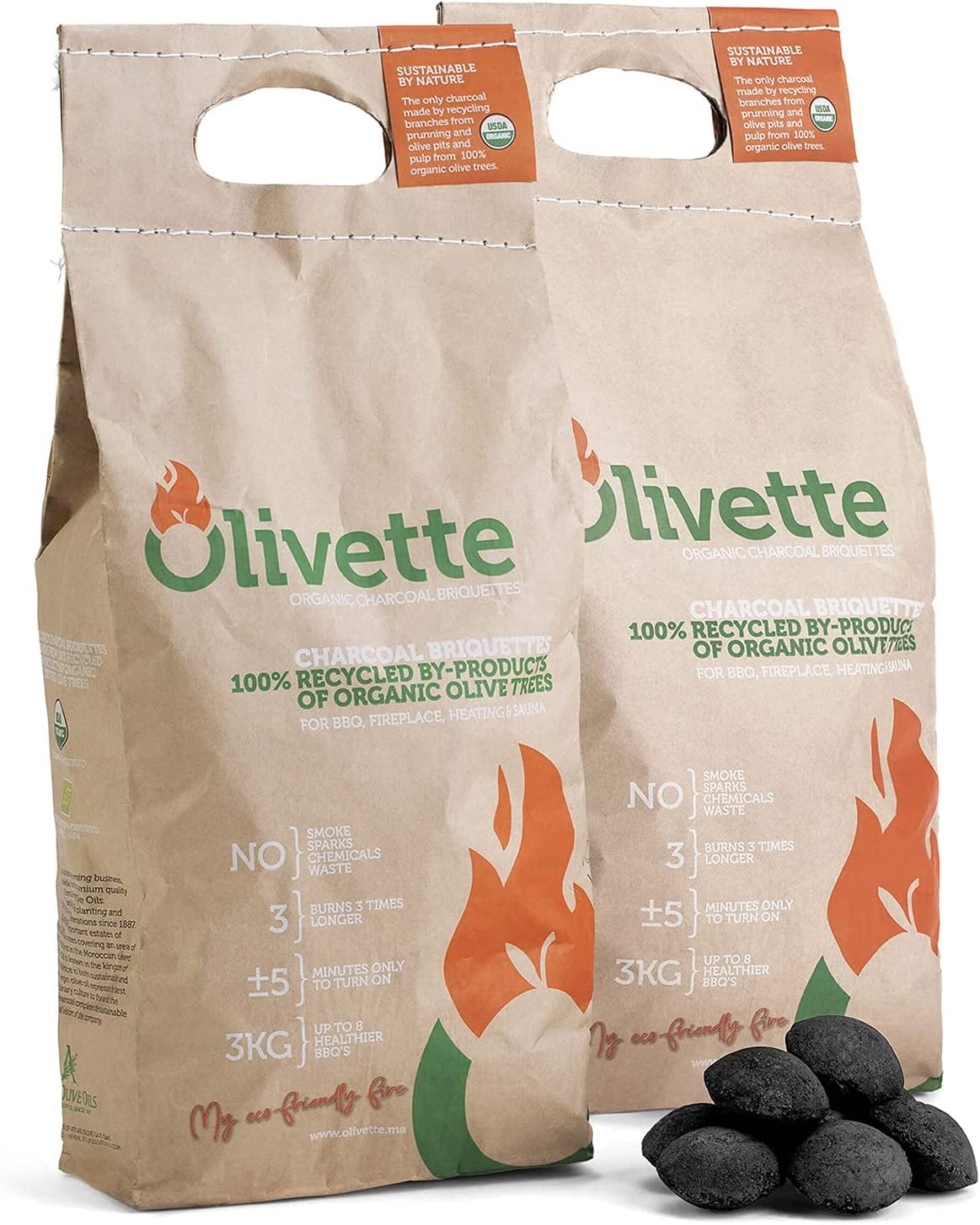 Charcoal Briquettes Packaging